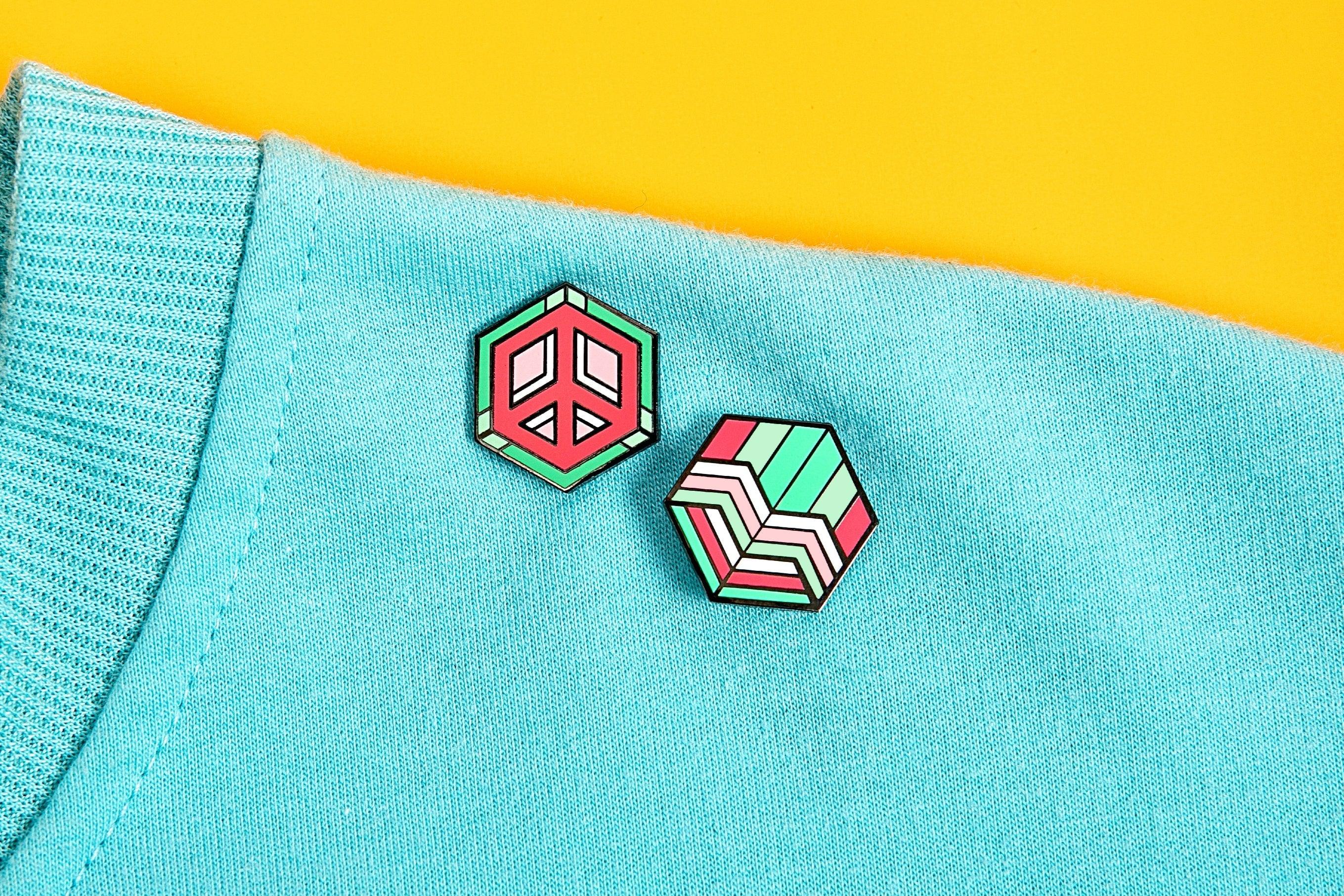 Abrosexual Flag - 3rd Edition Pins [Set] | Proud Zebra