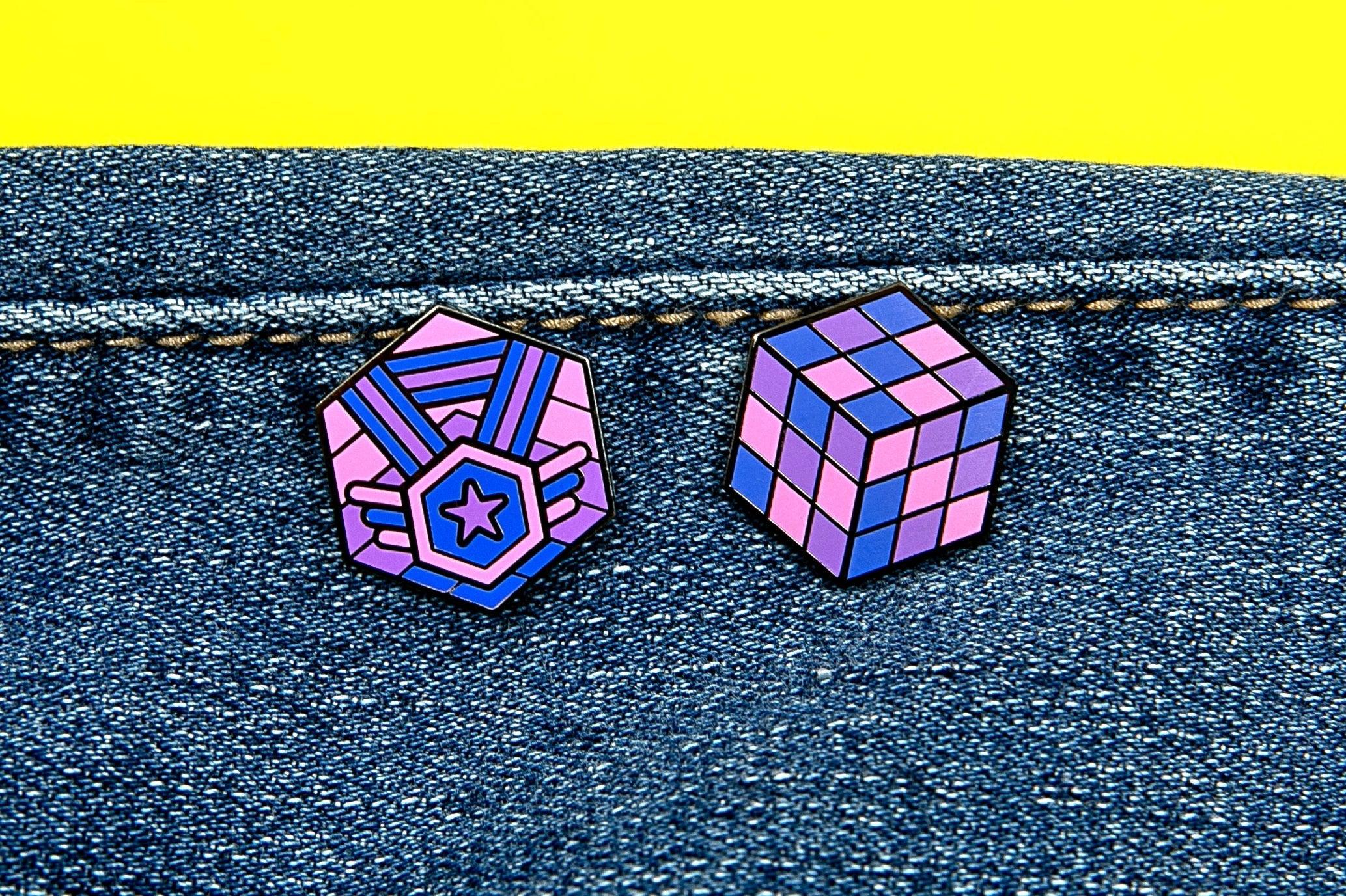 Bisexual Flag - 4th Edition Pins [Set] | Proud Zebra