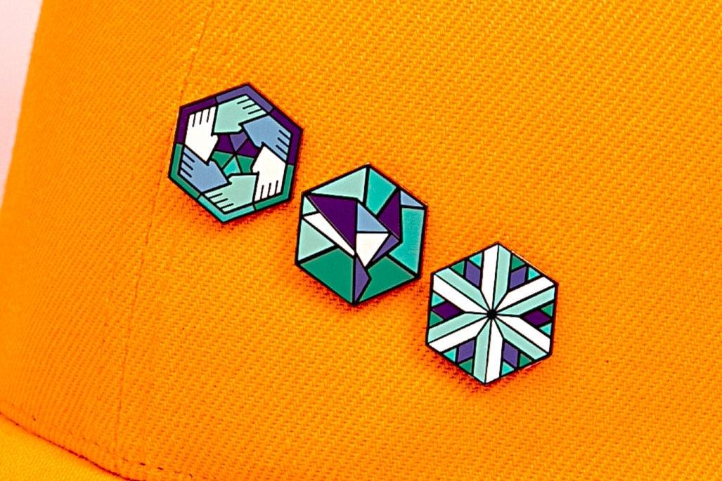 Gay MLM Flag - 2nd Edition Pins [Set] | Proud Zebra