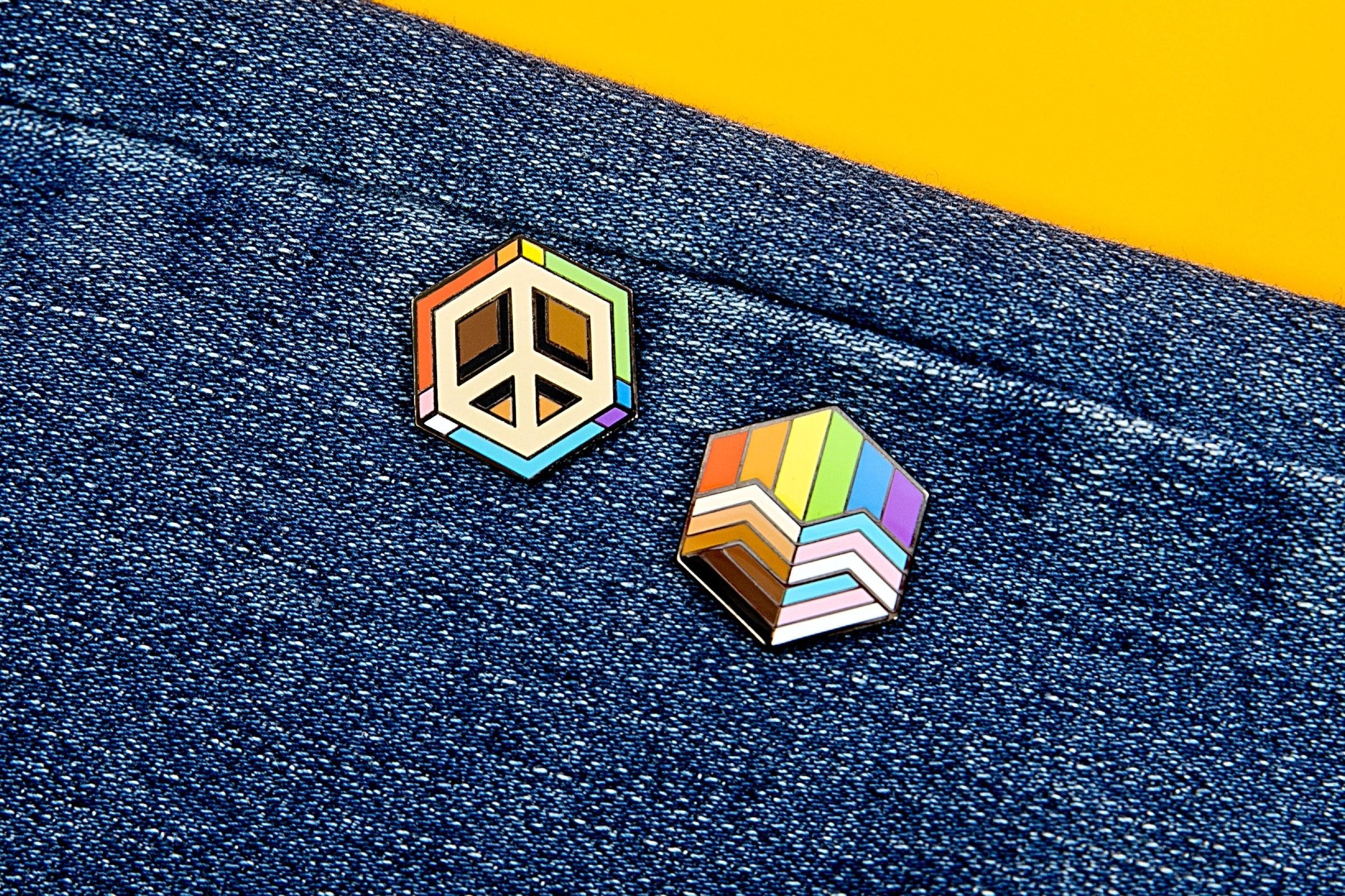 Inclusive Flag - 3rd Edition Pins [Set] | Proud Zebra