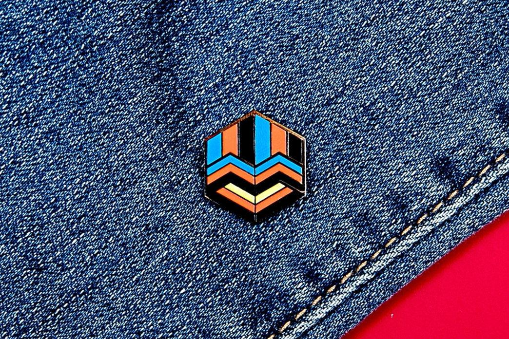 Polyamory Flag - Love Cube Pin | Proud Zebra