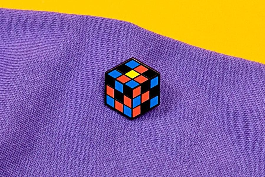 Polyamory Flag - Rubik's Cube Pin | Proud Zebra